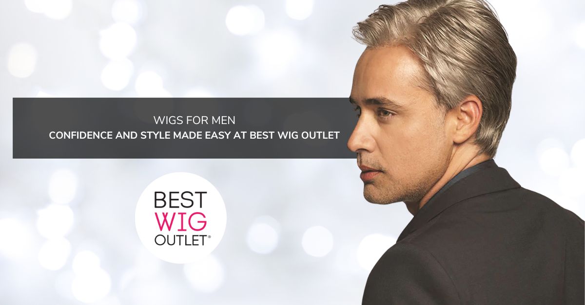 Wigs for Men: Confidence and Style Made Easy at Best Wig Outlet