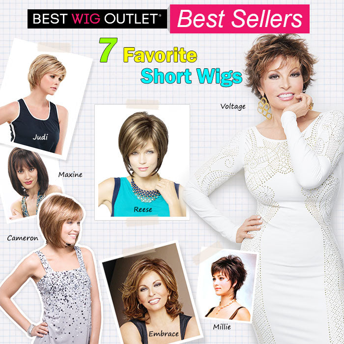 Best Wigs | Best Sellers: 7 Favorite Short Wigs - Best Wig Outlet