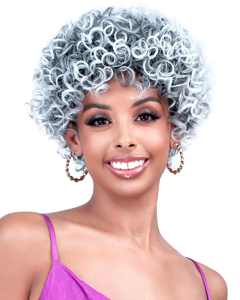 Eleanor Human Hair Blend Wig by Bobbi Boss - Best Wig Outlet