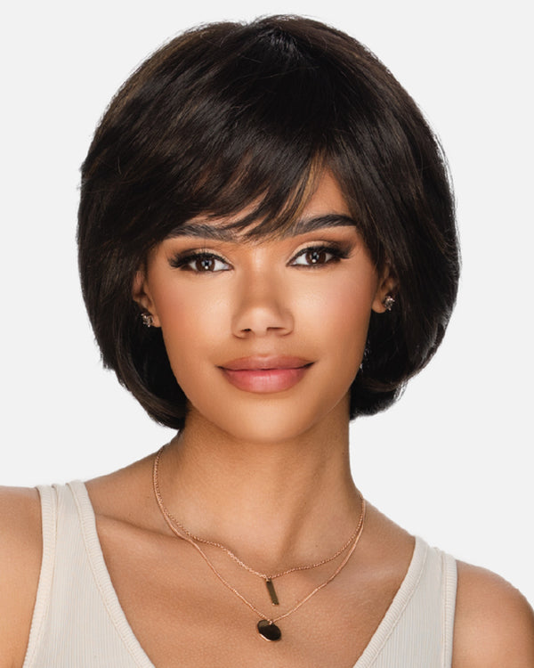 HMB-Kate Monofilament Crown Human Hair Blend Wig by Vivica Fox - Best ...