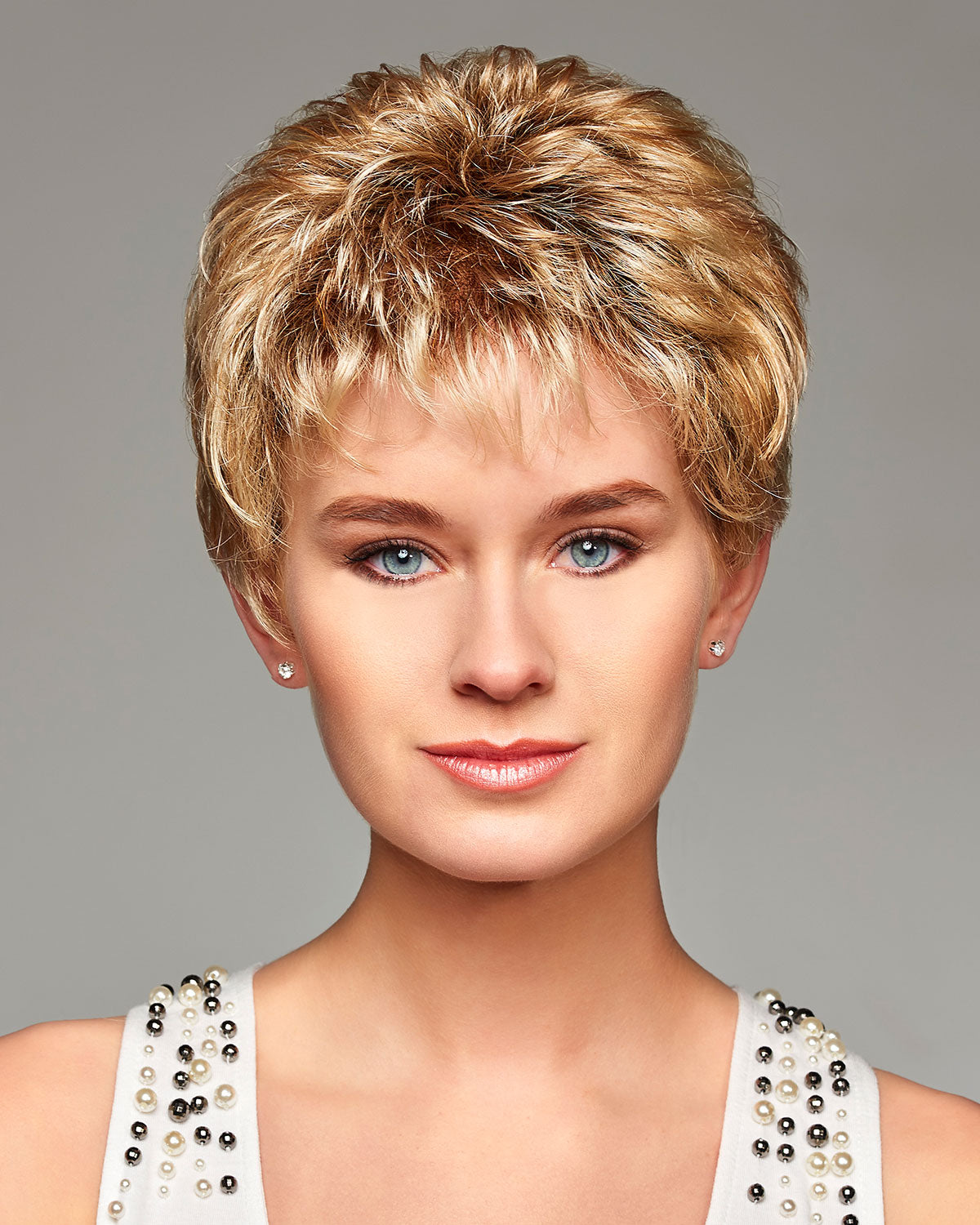 Monica Petite | Lace Front & Monofilament Synthetic Wig by Henry Margu ...