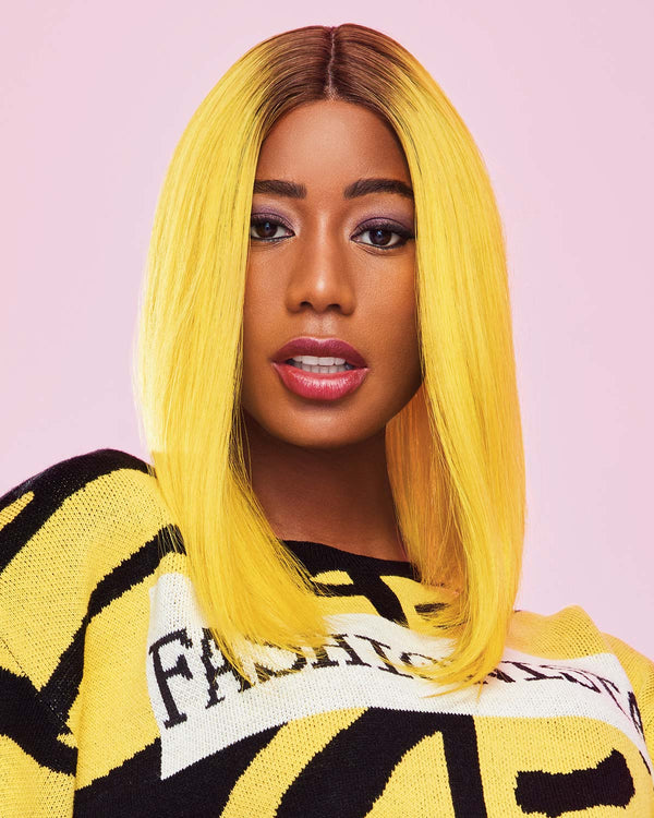 It's Always Sunny Lace Front & Monofilament Part Synthetic Wig by ...