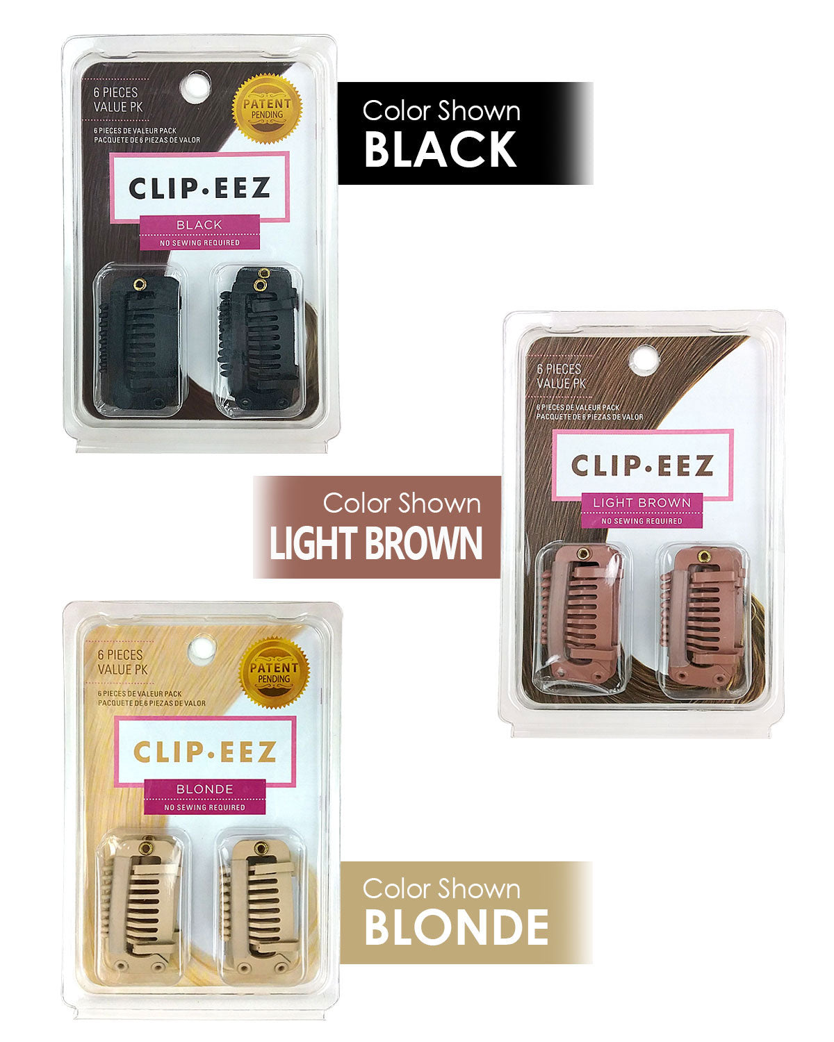 Clip Eez Pin by Sepia - Best Wig Outlet